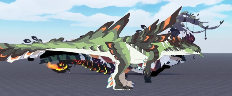 Gyroudus Redesign fan made sizing and stats | Fandom