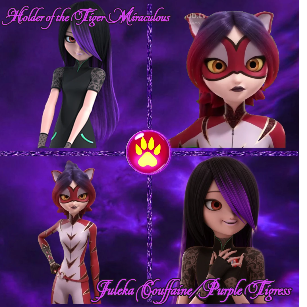 Juleka/Purple Tigress and Rose/Pigella Edits! | Fandom