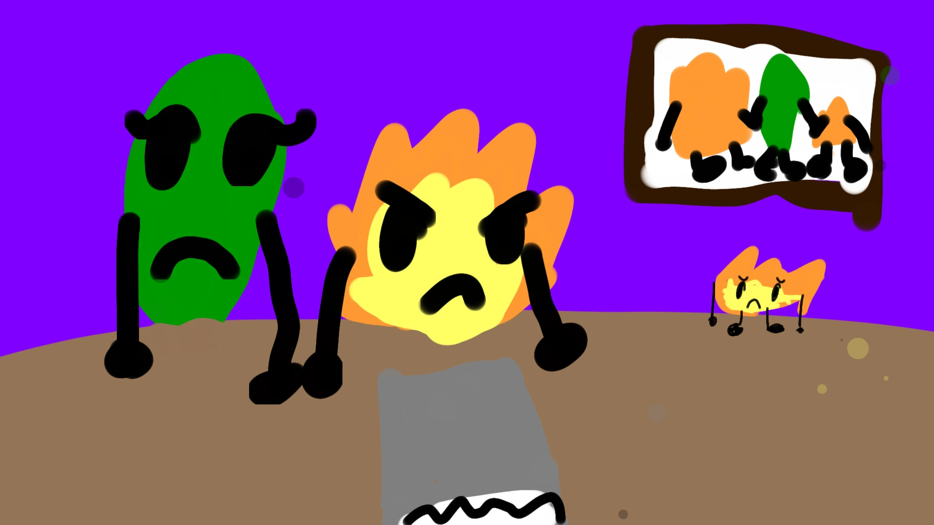 leafy and firey look at firey jr's search history | Fandom