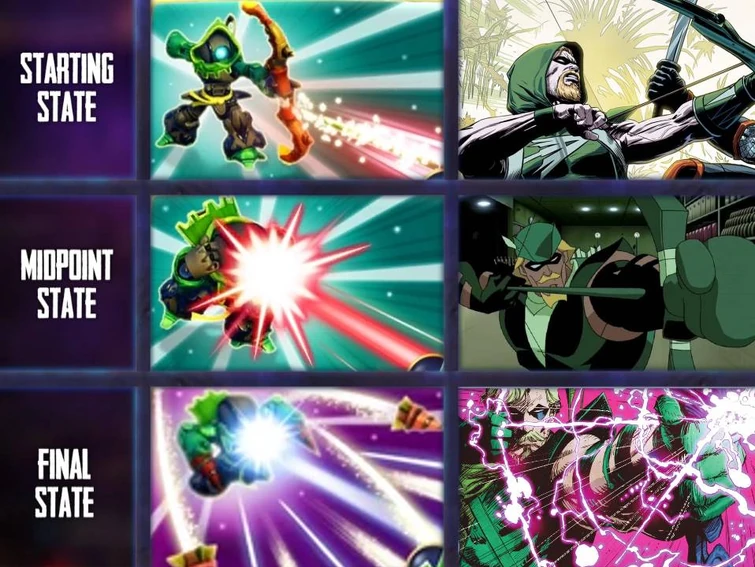 Robow vs Green Arrow (Toys For Bob vs DC) fight progression | Fandom