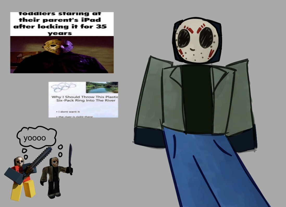 ugly jason voorhees ripoff because friday the 13th was yesterday | Fandom