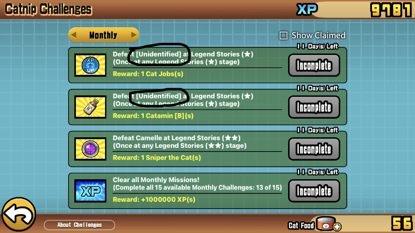 what does [unidentified] mean? | Fandom