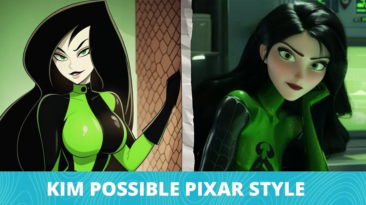 Kim Possible - Pixar ar style | Fandom