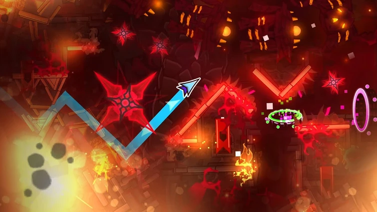 reply and ill give you a geometry dash level that reminds me of you ...