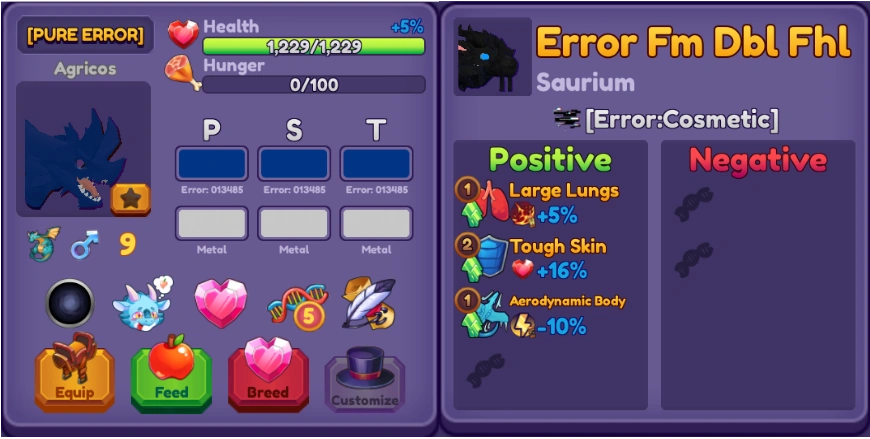 **Trading pure error agri for veid + 1 moix** | Fandom