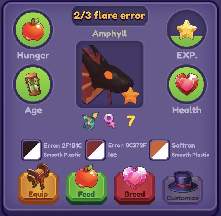 Trading/selling fm leg eye 2/3 flare error amp | Fandom