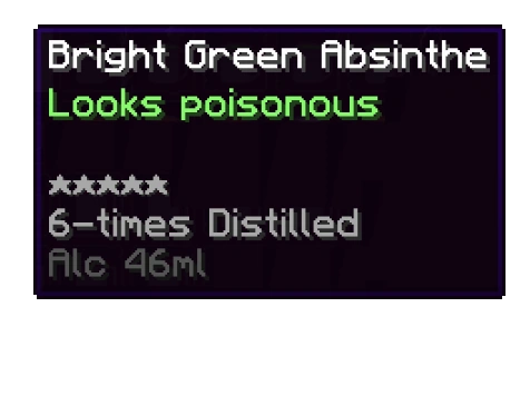 Green Absinthe | 8th Axis Wiki | Fandom