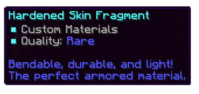 Hardened Skin Fragment | 8th Axis Wiki | Fandom