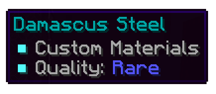 Damascus Steel | 8th Axis Wiki | Fandom