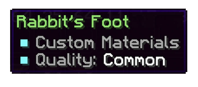 Rabbit's Foot | 8th Axis Wiki | Fandom