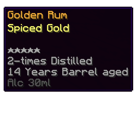 Rum | 8th Axis Wiki | Fandom