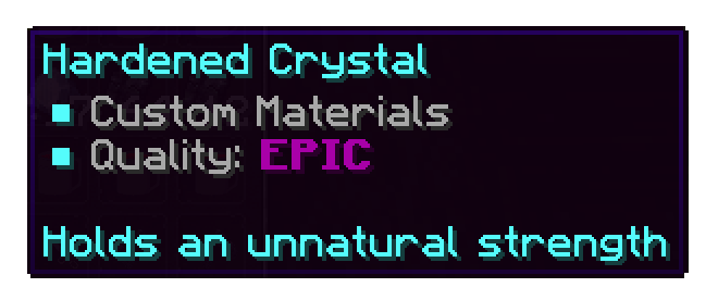 Hardened Crystal | 8th Axis Wiki | Fandom