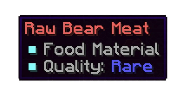 Raw Bear Meat | 8th Axis Wiki | Fandom
