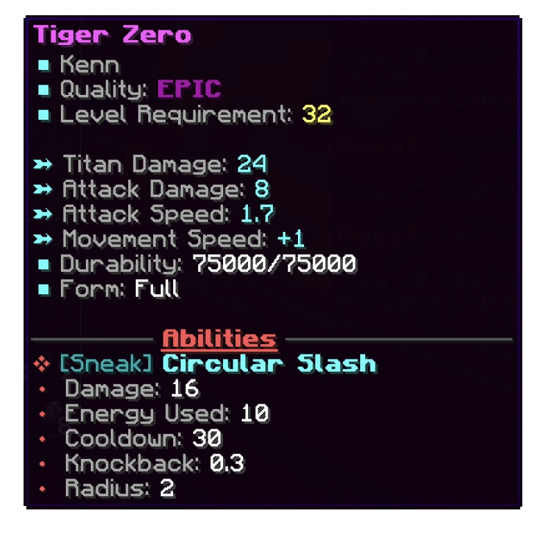 Tiger Zero | 8th Axis Wiki | Fandom