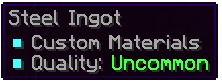 Steel Ingot | 8th Axis Wiki | Fandom