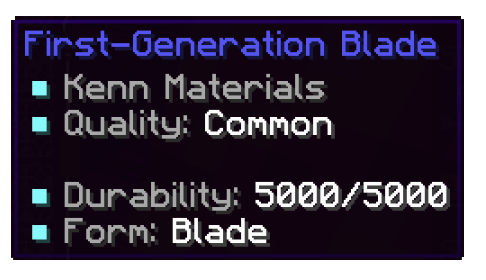 First-Generation Blade | 8th Axis Wiki | Fandom