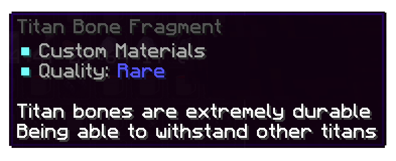 Titan Bone Fragment | 8th Axis Wiki | Fandom