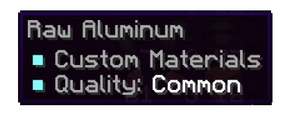 Raw Aluminum | 8th Axis Wiki | Fandom