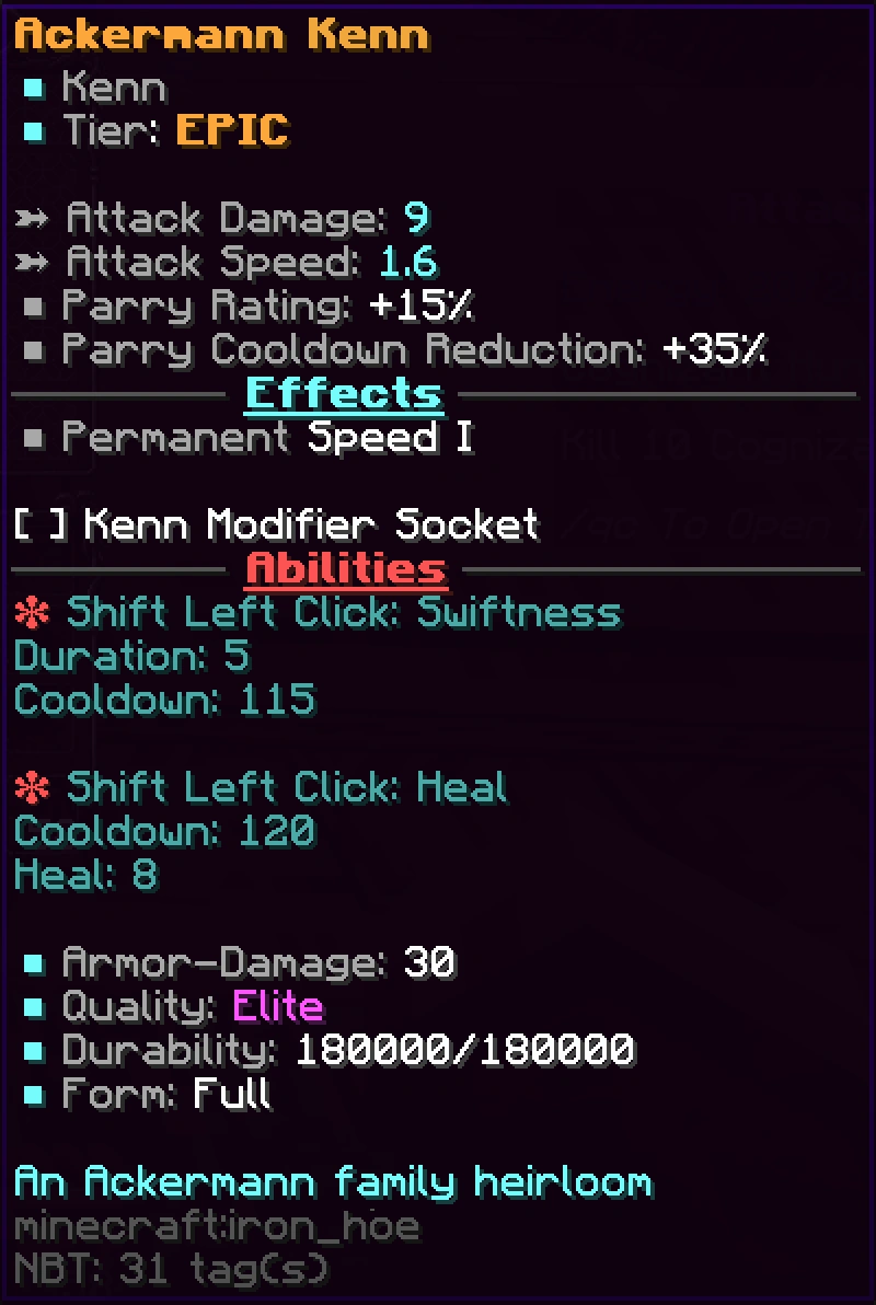 Ackermann Kenn | 8th Axis Wiki | Fandom