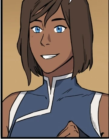 Happy Korra from ROE and her beautiful blue eyes😀💙 | Fandom