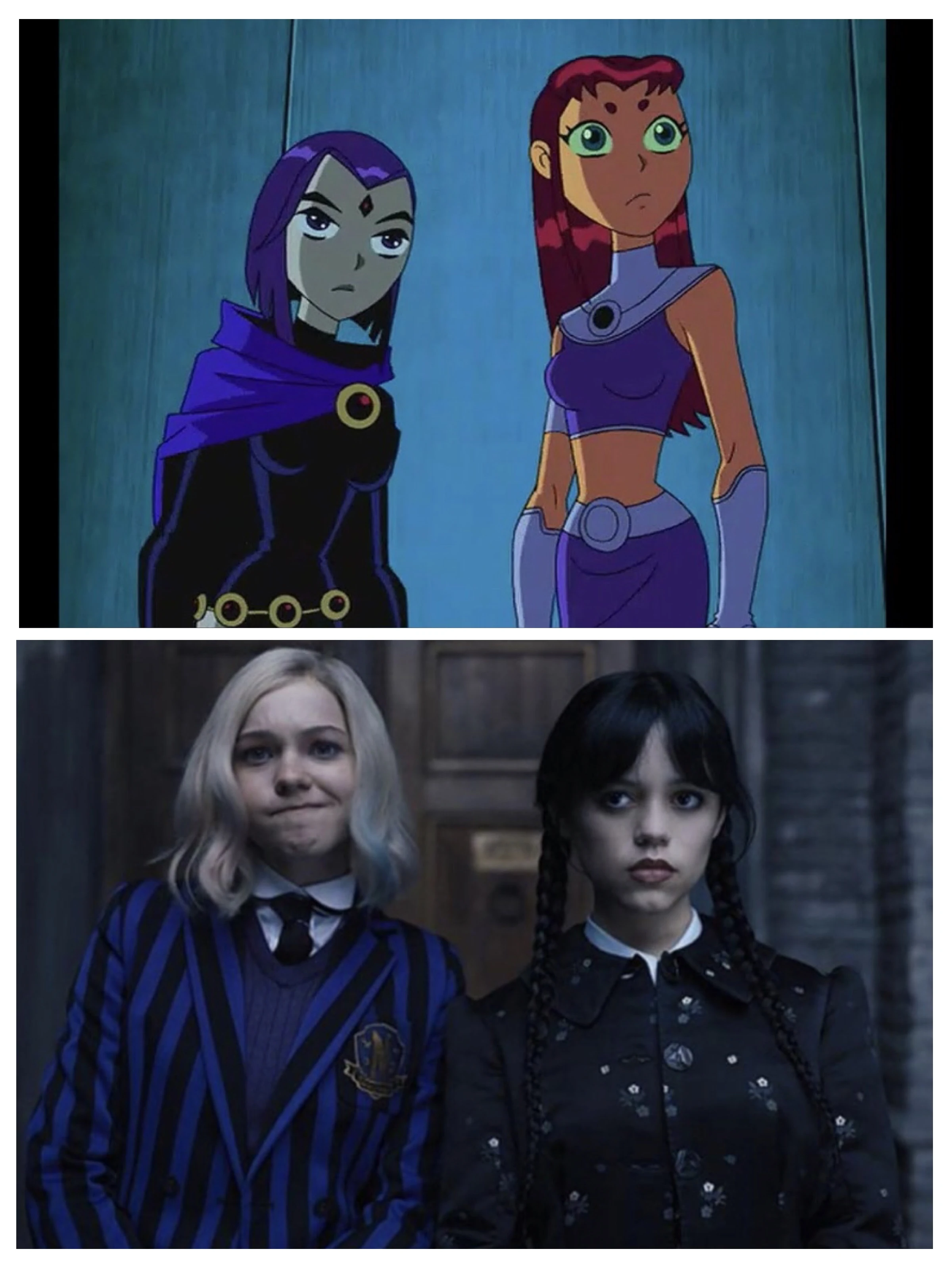Wednesday/Teen Titans comparison | Fandom