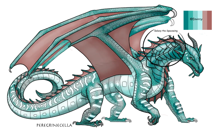 SeaWing base filled in - Peregrinecella | Fandom