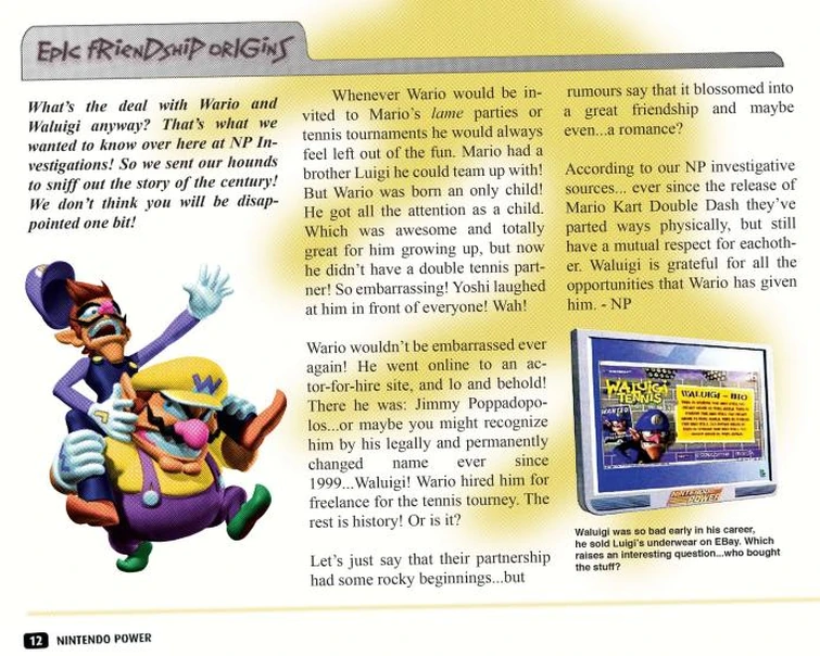 What is the true relationship between Wario and Waluigi | Fandom
