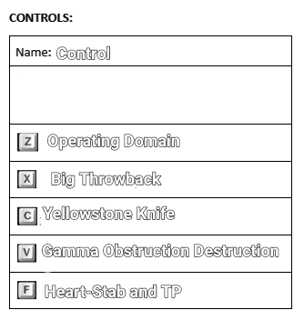 Control Rework Moveset (Fanmade & Free to use) | Fandom