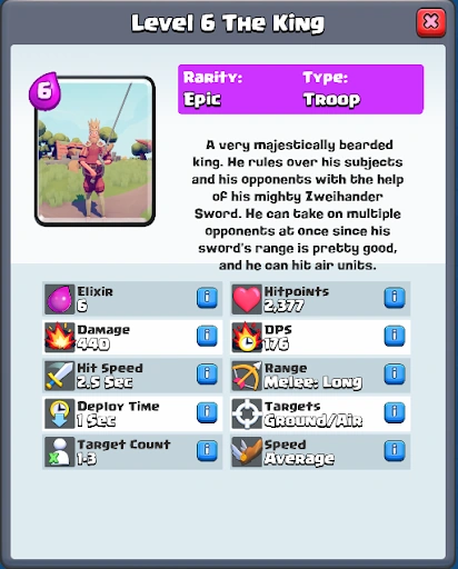 Card Idea: The King | Fandom
