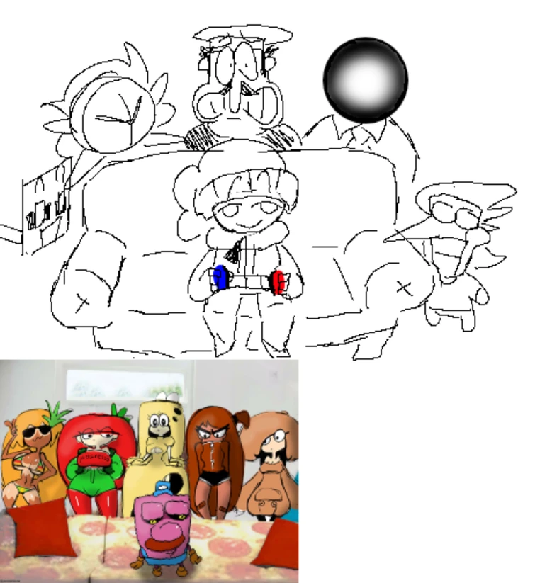 Oh gee I love sitting on my couch gaming! | Fandom