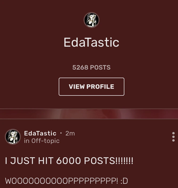 I JUST HIT 6000 POSTS!!!!!!! | Fandom