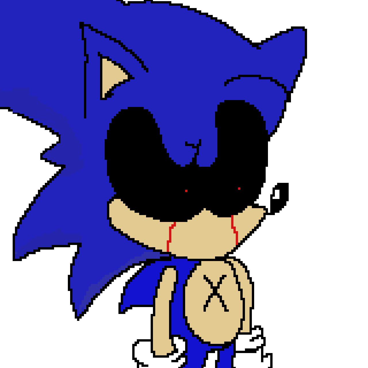 More pixel sonic.exe art | Fandom