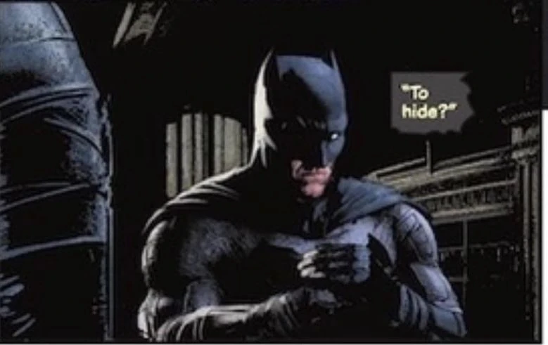 Ben Affleck's Batman is introduced into the official DC Universe comic ...