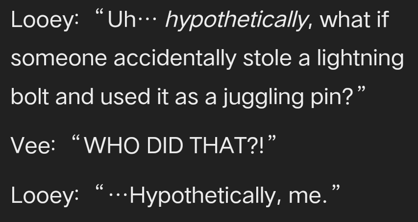 Hypothetically. | Fandom