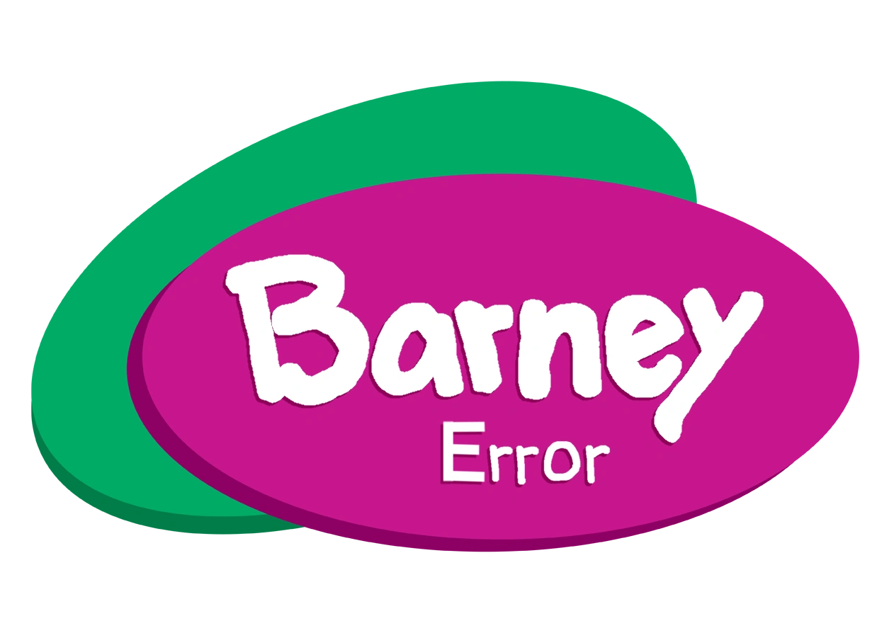 Barney Error Logos | Fandom