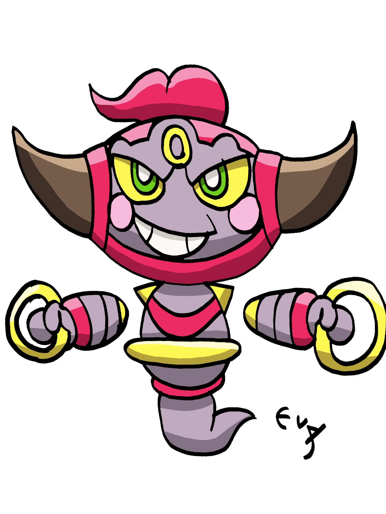 My drawing of Hoopa | Fandom
