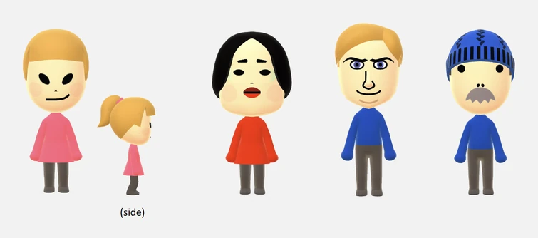 More Miis I regret making (yes, their faces could be Miitopia levels of "so accurate, it's ...