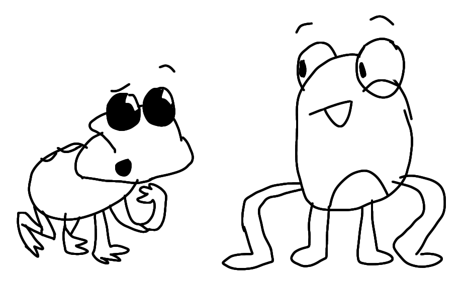 Colourblocks Little Frog meets Wonderblocks Little Frog (WIP and ...