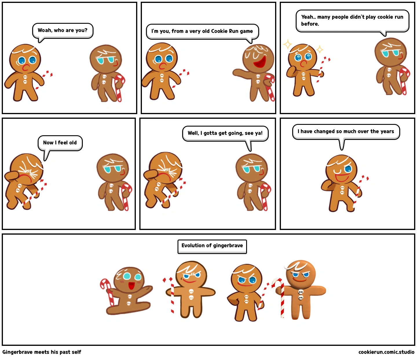 Gingerbrave meets his past self | Fandom