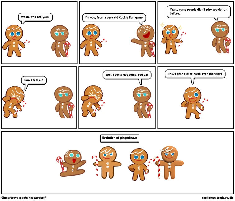 Gingerbrave meets his past self | Fandom