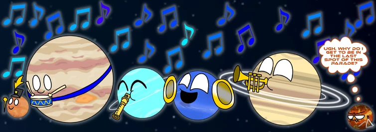 Something I made to celebrate the solar system parade of 2025. | Fandom