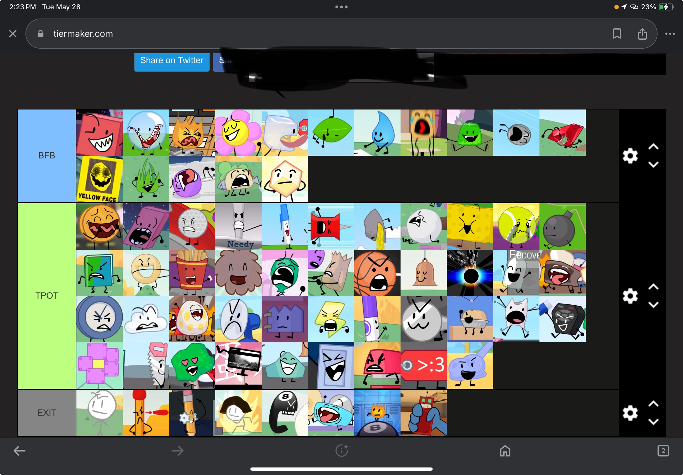 How would you edit the Post Split/TPOT cast? (without saying no split ...