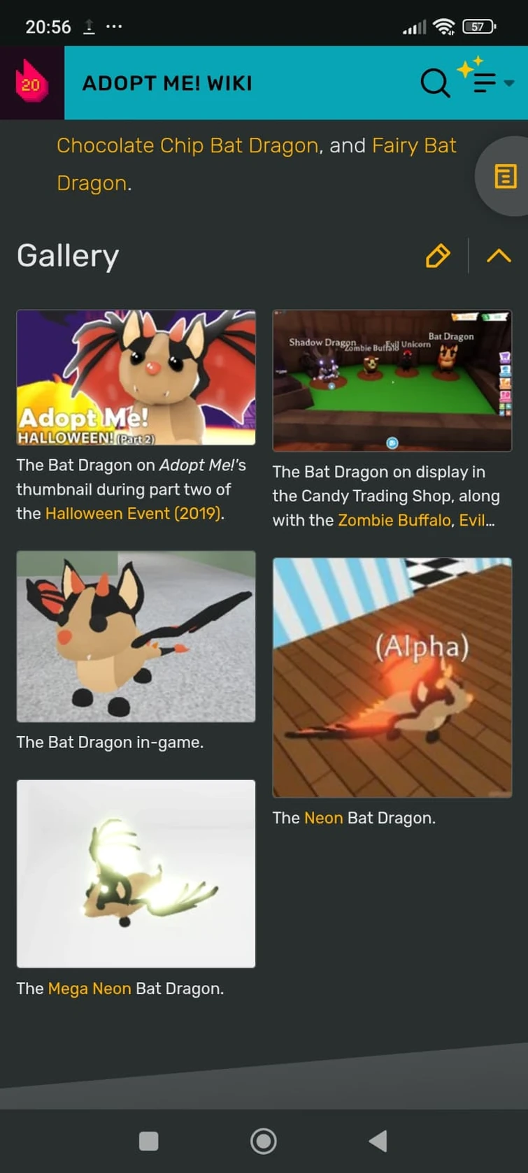 adopt me bat dragons in gacha club | Fandom