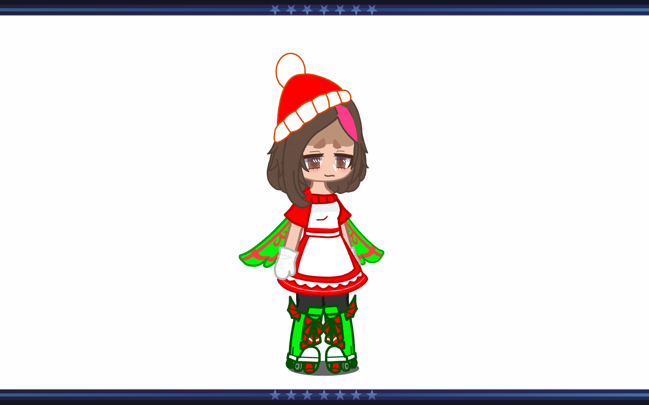 My oc is ready for Christmas!⛄ 🎄⛄🎄 | Fandom