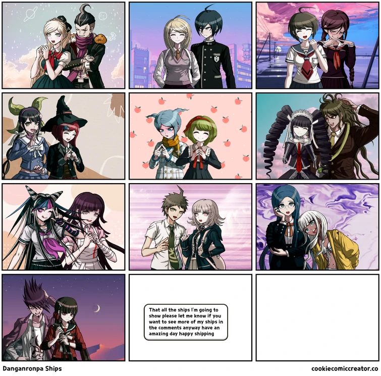 My Danganronpa Ships Fandom