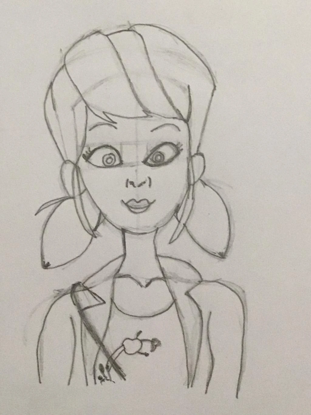 My first Marinette/Ladybug art | Fandom