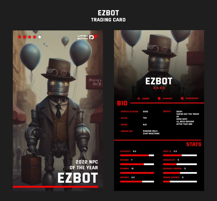 Trading Cards - DT Mafia Edition | Fandom