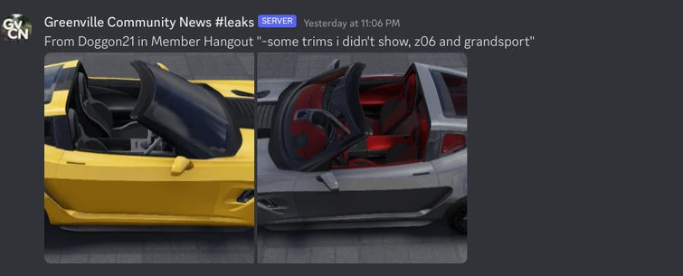 More Greenville leaks. More Poopra, Range Rover 4Runner, Corvette, and ...