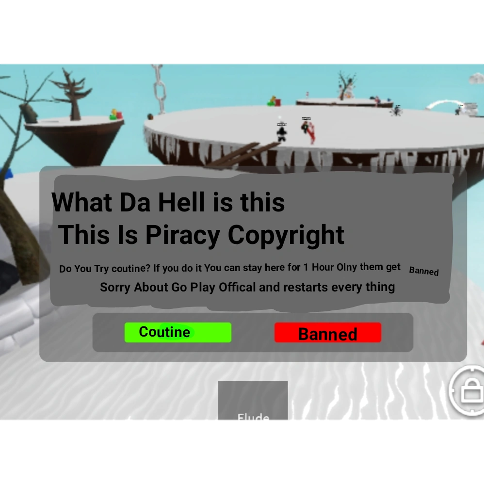 What Happed if Anit Piracy Screen add in Slap battle | Fandom