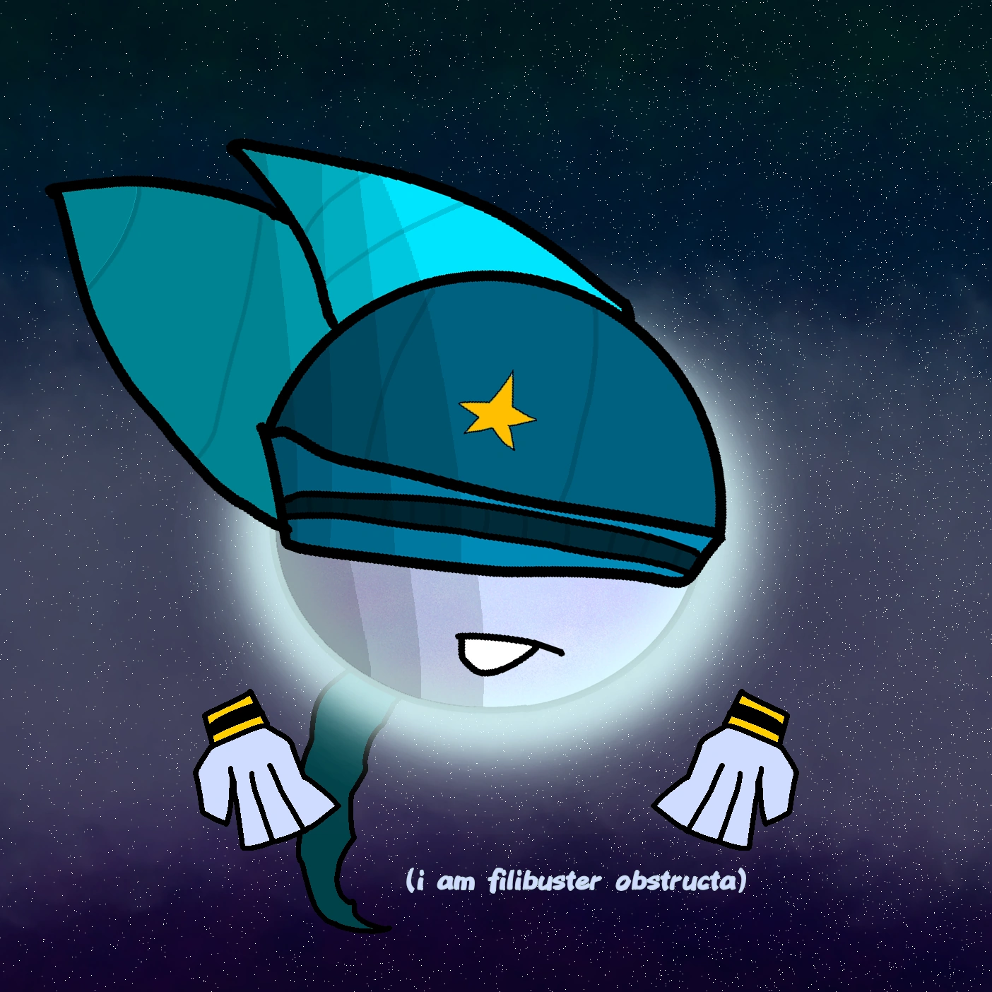 HVS-3 dressed as filibuster obstructa | Fandom